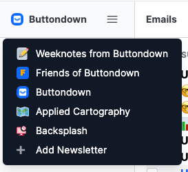 Multiple newsletters | Buttondown Documentation